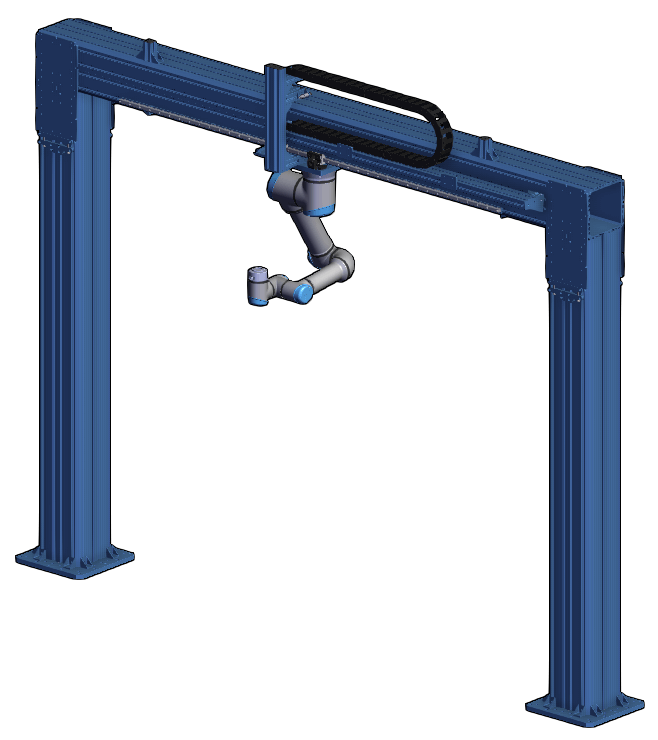 Blast Room Gantry Robot - Automation Ready Blasting